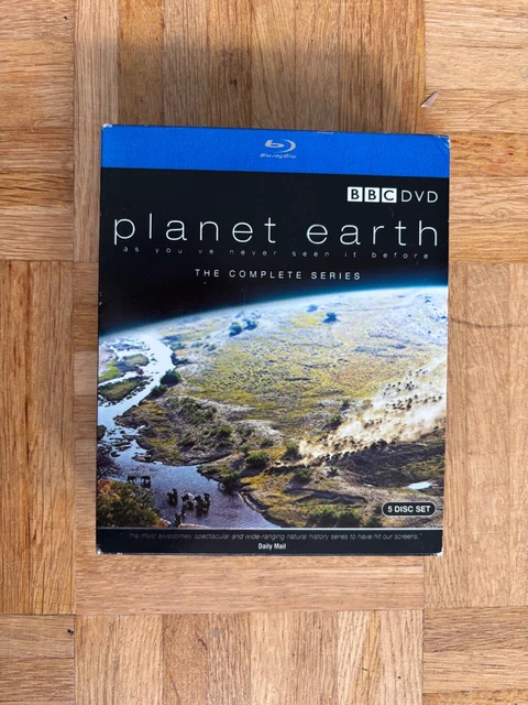 DAVID ATTENBOROUGH PLANET Earth: Complete BBC Series 5 Disc Box-Set ...