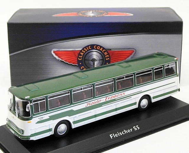 ATLAS EDITIONS 1/76 Scale Diecast Model Bus Coach 4642 126 - Fleischer ...