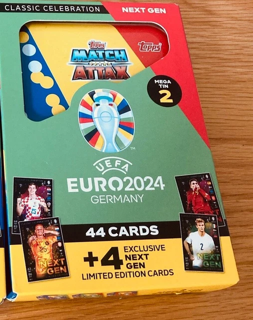 EURO 2024 MATCH Attax Next Gen Mega Tin 2 Topps Trading Cards £13.00 ...