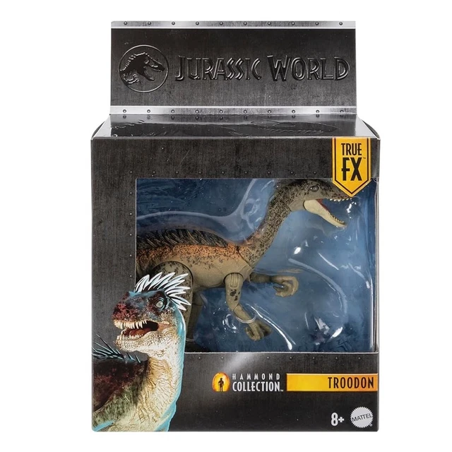 JURASSIC WORLD HAMMOND Collection Troodon figure True FX (PRE-ORDER) £ ...
