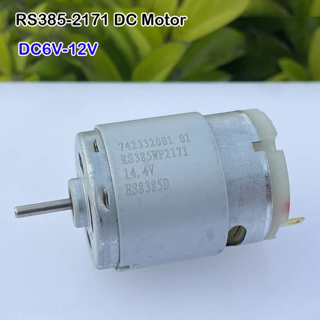 MINI RS-385WP-2171 MOTOR DC 6V 12V 24V Vacuum Cleaner Hair Dryer ...