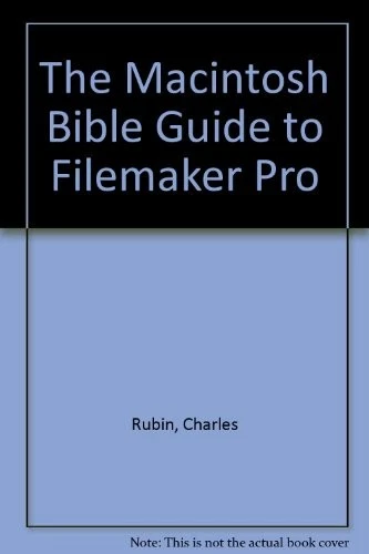 THE MACINTOSH BIBLE GUIDE TO FILEMAKER PRO *Excellent Condition* £19.00 - PicClick UK
