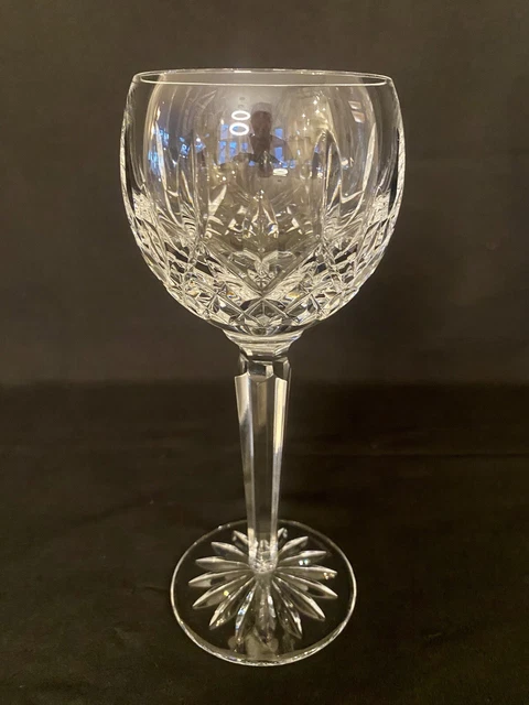 WATERFORD CRYSTAL LISMORE Hock Wine Glass Goblet 7 1/2" $51.99 - PicClick