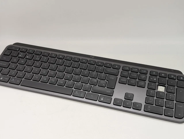 LOGITECH MX KEYS S wireless keyboard low profile quiet Bluetooth ...
