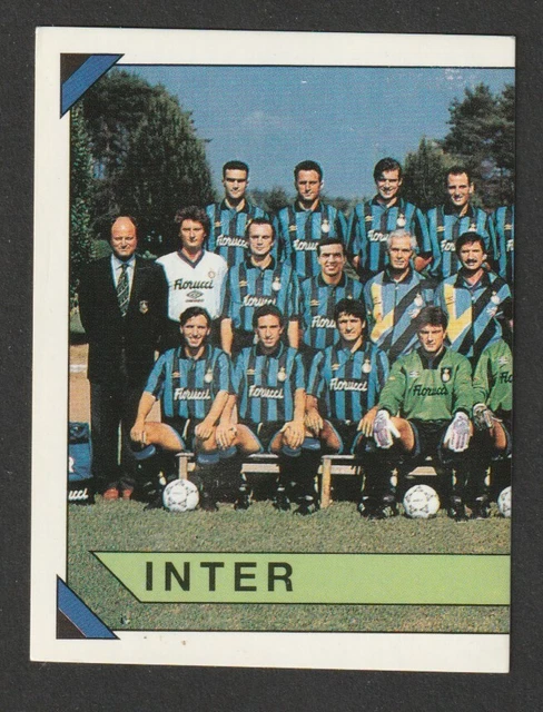 FIGURINA ALBUM CALCIATORI Panini 1993-94 Inter Squadra N.97 Nuova EUR 1 ...