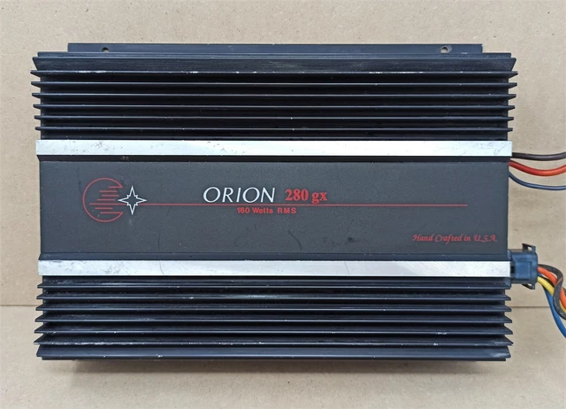 AMPLIFICATORE ORION 280 gx 2x80 watt hifi car audio sound power ...
