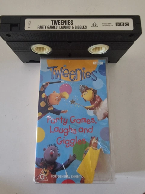 Tweenies Vhs Party Games Laughs And Giggles 2001 Bbc Video Tape Eur 18 66