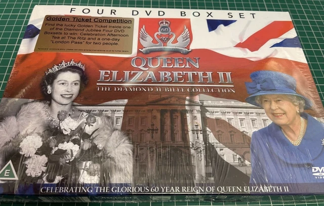 QUEEN ELIZABETH II The Diamond Jubilee Collection Gift Set 4 disc DVD ...