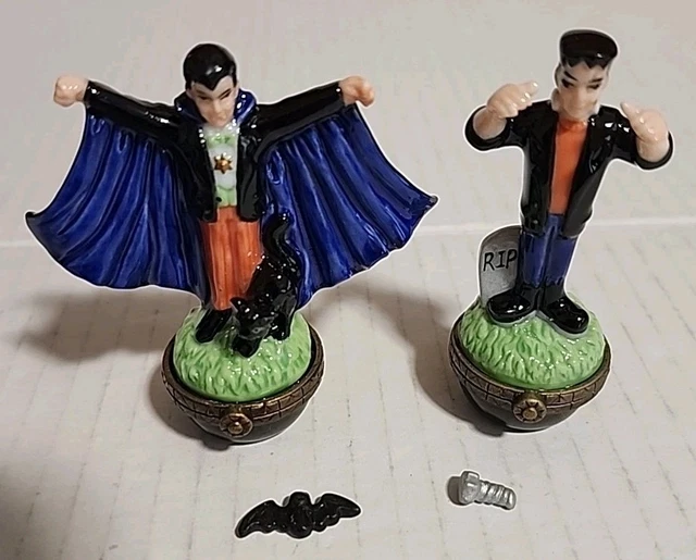 DRACULA VAMPIRE PHB Porcelain Hinged Box Midwest Cannon Falls $109.91 ...