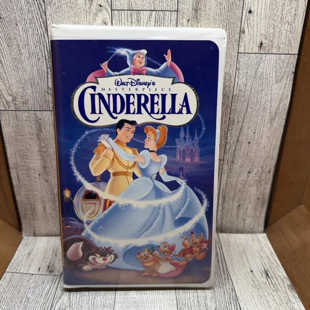 WALT DISNEY’S CINDERELLA (Clamshell VHS, Masterpiece Collection) Free ...