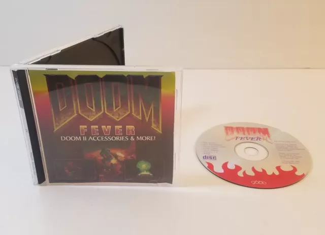 DOOM FEVER PC CD-Rom Doom II Accessories & More! Vintage CD Addon ... DOOM FEVER PC CD-Rom Doom II Accessories & More! Vintage CD Addon ...