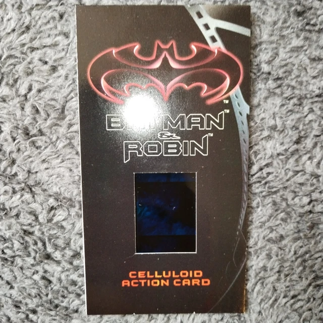 BATMAN ROBIN CELLULOID Action Card C6 Batman Insert 1997 Fleer Skybox ...