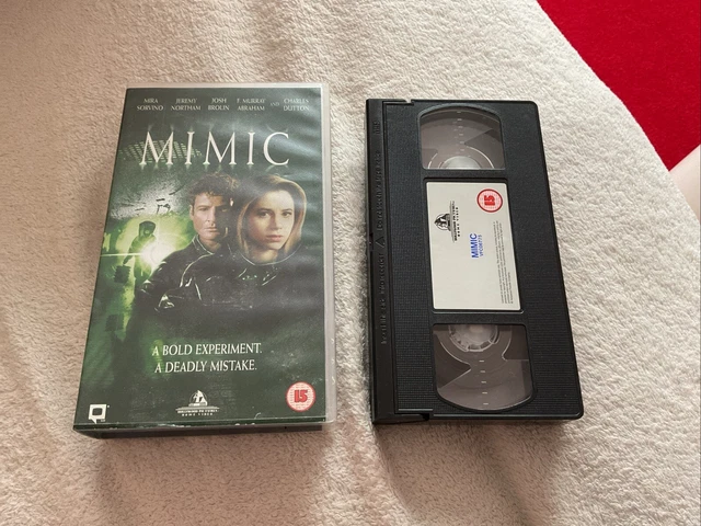 MIMIC STARRING MIRA Sorvino - VHS Video Movie Cassette Tape PAL 2003 £7 ...