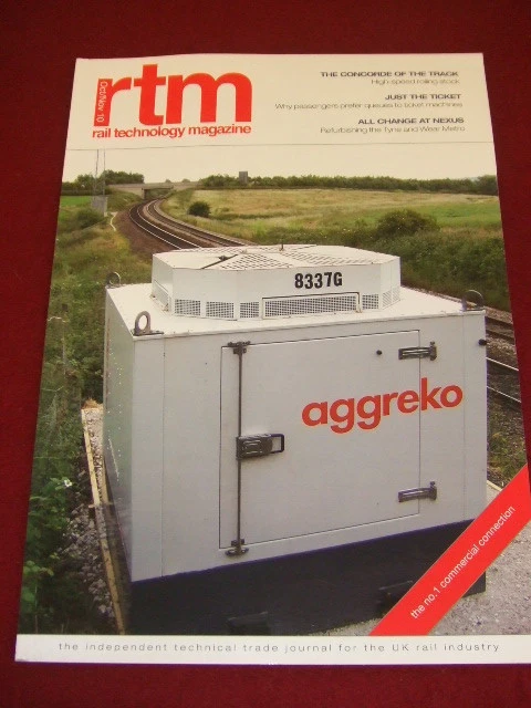 RAIL TECHNOLOGY MAGAZINE - All Change At Nexus - Oct 2010 Vol 11 #5 £5. ...