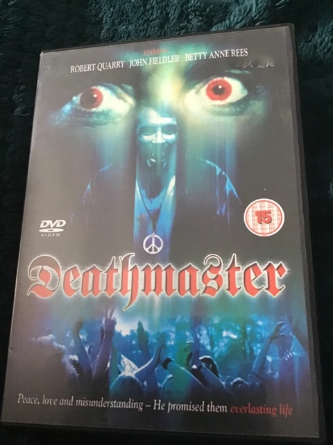 DEATHMASTER ROBERT QUARRY , Betty Anne Rees Horror Movie DVD PAL Region ...