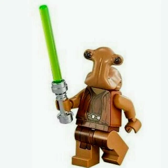 LEGO STAR WARS Ithorian Jedi Master Minifigure Supplied with Lightsaber ...