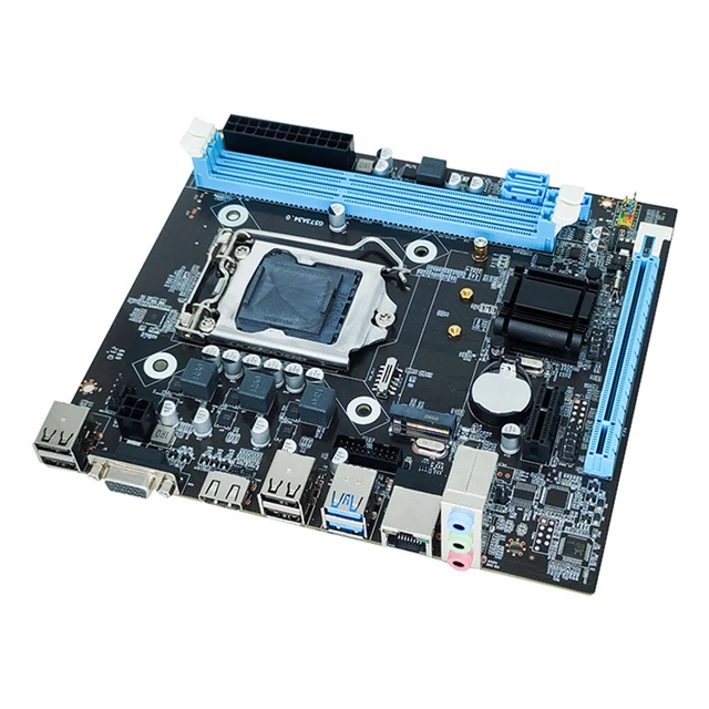 H81 COMPUTER MOTHERBOARD PCI Express X16 X1 M.2 Nvme/NGFF Slot Micro ...