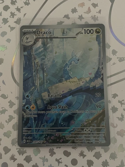CARTE POKÉMON DRACO 181/165 AR - EV3.5 MEW 151 Secrète Neuve FR EUR 29 ...