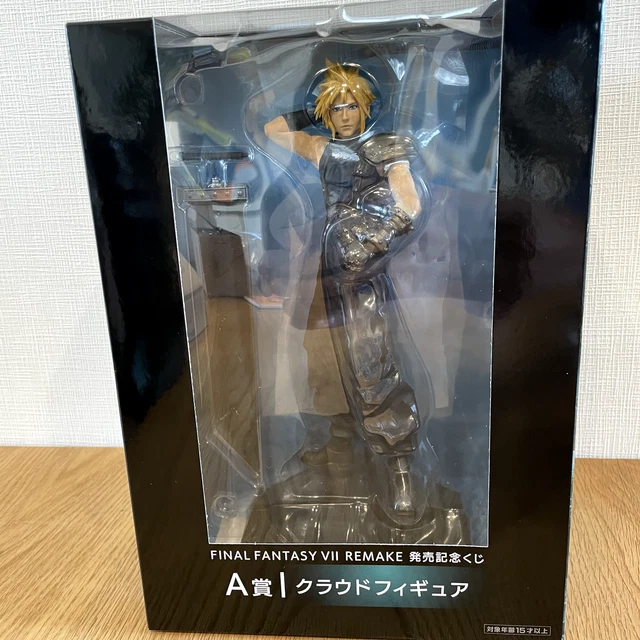 RARE FINAL FANTASY VII FF7 Remake Cloud Strife Figure Exclusive JP NEW ...