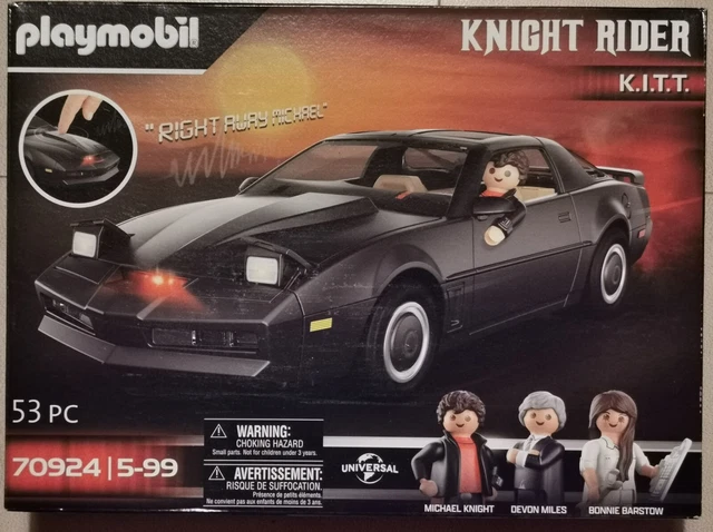PLAYMOBIL KNIGHT RIDER - K.I.T.T. Baukasten-Set - 53 Teile (70924) EUR ...