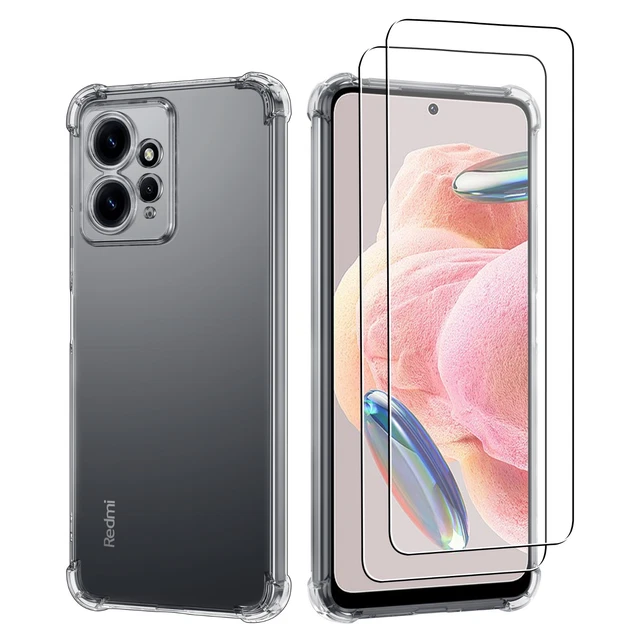 REDMI NOTE 12 4G, 12 Pro, 12, Plus Phone Case Transparent Back Cover ...