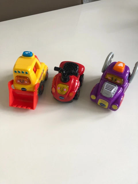 VTECH TOOT TOOT Vehicles. Hot Rod, Bulldozer & Quad Bike..light And Sound. £7.00 - PicClick UK
