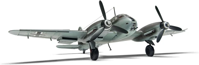 AIRFIX A04066 MESSERSCHMITT Me410A-1/U2 und U4 1:72 Modellbau Militär Flugzeug B EUR 31,88 ...