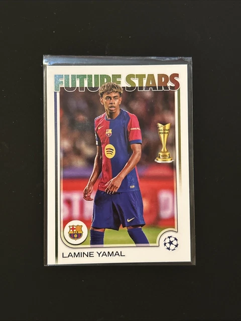 2024-25 TOPPS UCC Flagship Lamine Yamal Future Stars FC Barcelona EUR 2,00 - PicClick DE