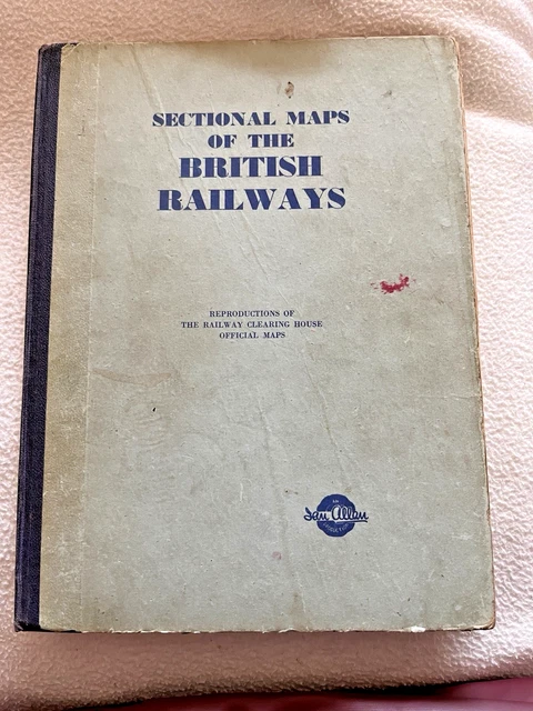 SECTIONAL MAPS OF the British Railways: Railway Clearing House 1947 £3. ...