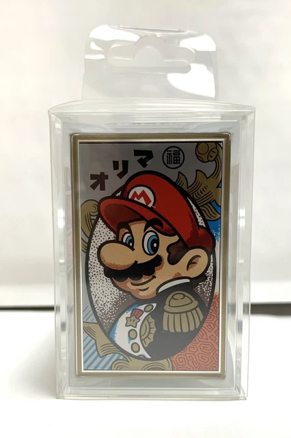 NINTENDO SUPER MARIO Bros Japanese Traditional Playing Cards Hanafuda ...