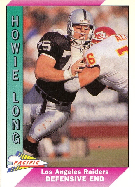 1991 PACIFIC HOWIE Long RAIDERS Villanova HOF EUR 1,09 - PicClick FR