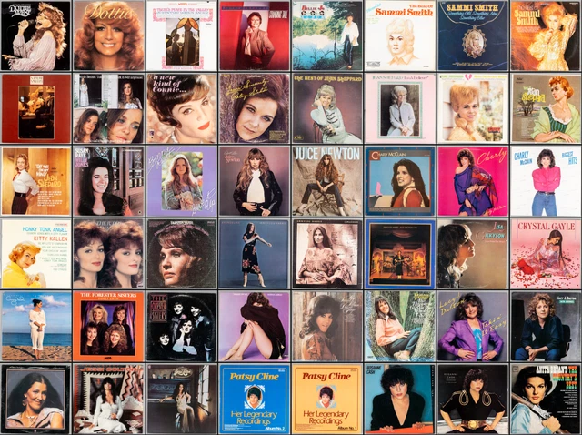 50S 60S 70S 80s FEMALE Country Stars Vinyl Records MULTIPLE PHOTOS YOU ...