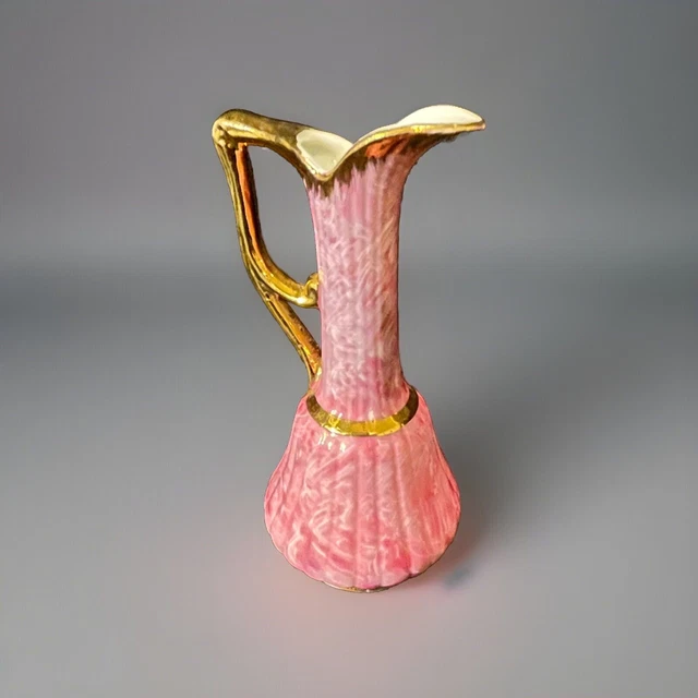 VINTAGE ROYAL CROWN MCM Hand Painted Creamer Pitcher 44/203 Marked ...
