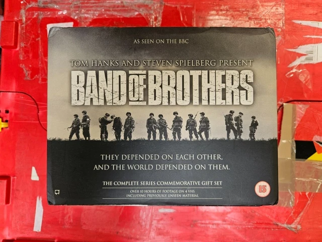 BAND OF BROTHERS VHS Movie Boxset Tom Hanks Steven Spielberg ...