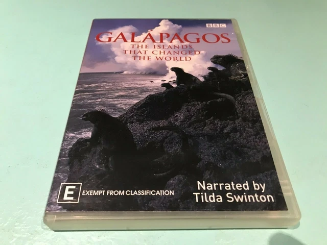 GALÁPAGOS THE ISLANDS That Changed the World BBC DVD Galapagos Tilda ...