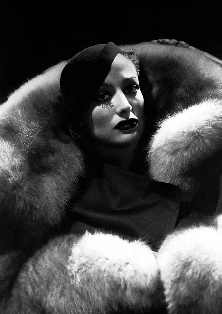 Joan Crawford Monochrome Photo Print 52 A4 Size 210 X 297mm 8 5 X 11