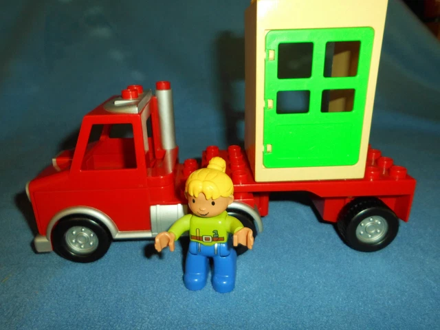 LEGO DUPLO BOB the Builder - packer of trucks with cargo and Wendy as ...