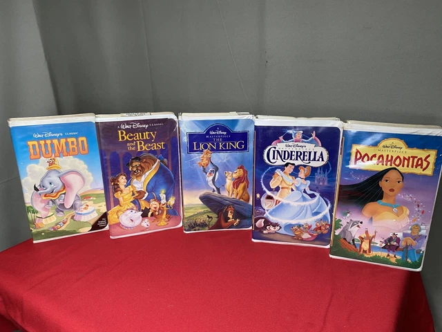 WALT DISNEY MGM VHS Tapes Lot Masterpiece Nostalgia Collection Classics ...