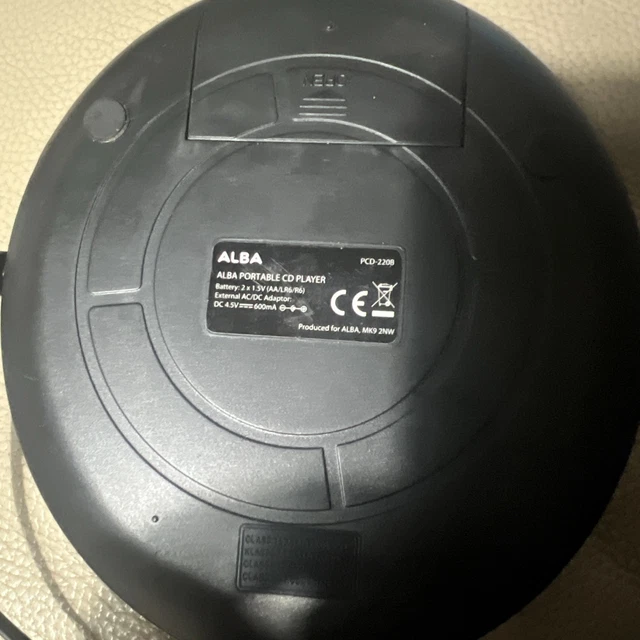 ALBA PORTABLE CD Player - Silver (PCD-220B) fully working £5.45 ...