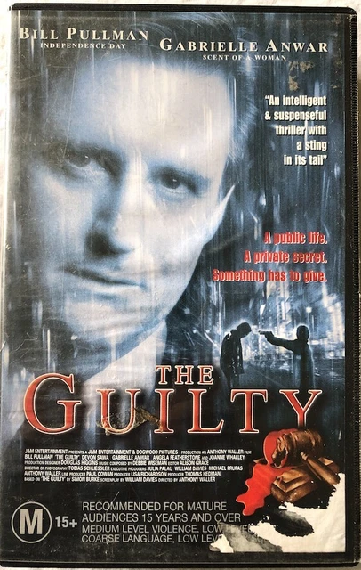 THE GUILTY 2000 VHS Movie Film Crime Drama Thiller GOOD FRIDAY NIGHT ...