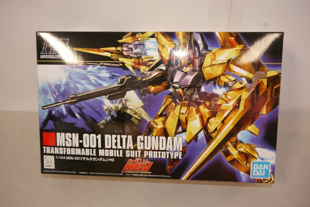 GUNDAM MSN-001 DELTA Gundam Transformable Mobile Suit 1/144 Bandai Obs ...