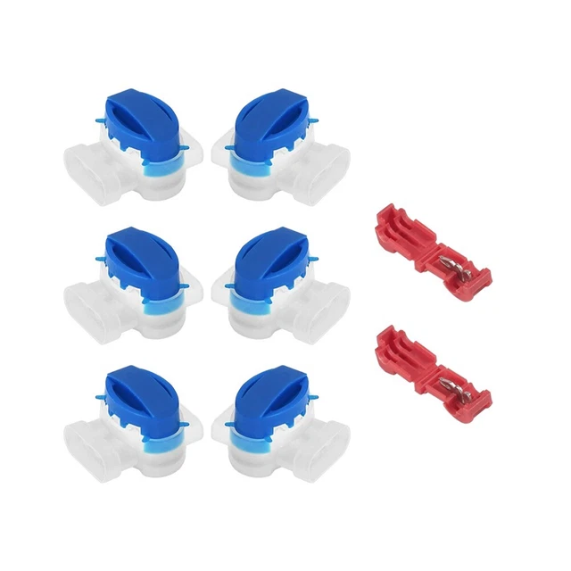 ORIGINAL WIRE CONNECTION Clamps 6pwiring terminals and 2pcable clamps ...