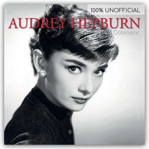 AUDREY HEPBURN 2026 - 16-Monatskalender EUR 16,92 - PicClick DE