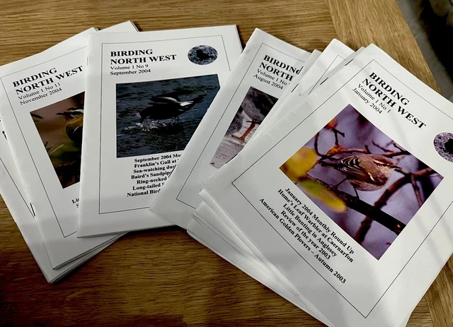 BIRDING NORTH WEST Magazine Vol 1 & 2 (2004-2005) Missing One £2.00 ...