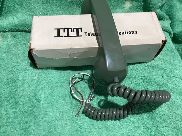 ITT / STROMBERG-CARLSON Green NOS Handset £25.15 - PicClick UK
