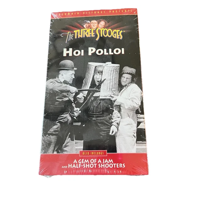 THE THREE STOOGES Hoi Polloi VHS Vintage Classic New Sealed 1996 £9.08 ...