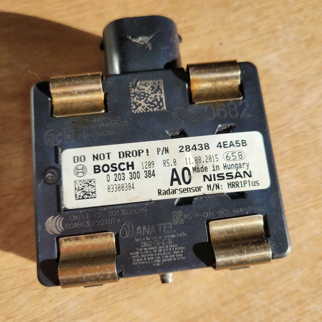 NISSAN QASHQAI 2015 Front Radar Sensor - Bosch 28438 4EA5B £45.00 ...