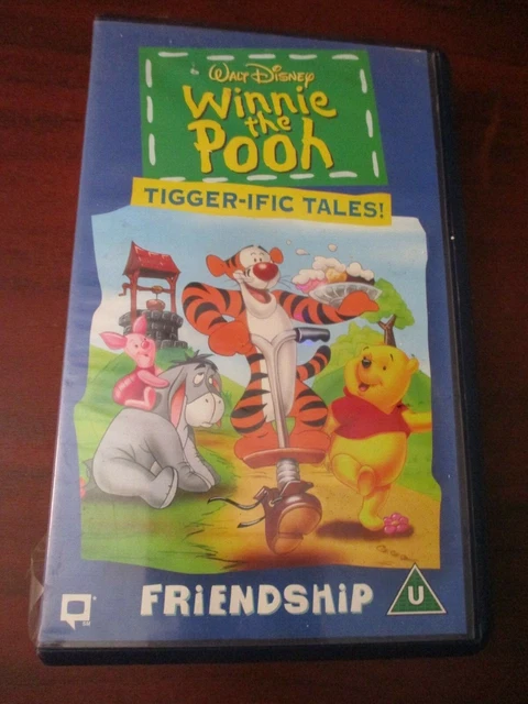 DISNEY’S WINNIE THE Pooh Tigger-ific Tales Friendship VHS Video Tape ...