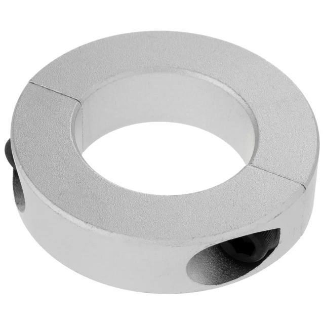 ALUMINIUM CLAMP 35MM x 60mm Diameter Split Collar Lock Limit Ring ...