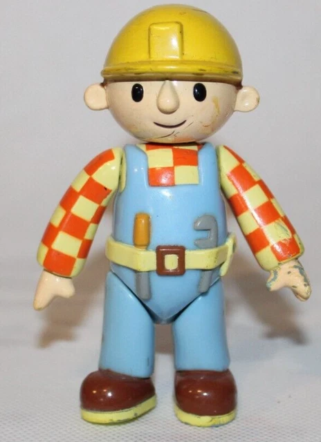 BOB THE BUILDER Action Figure 4" Tall - Moveable, Vintage 1998 Toy £4. ...